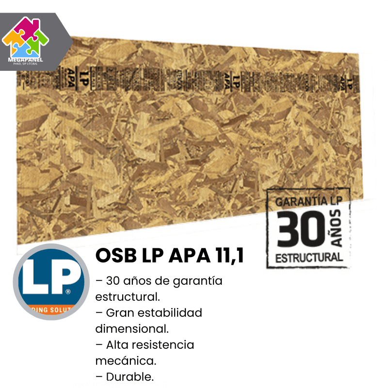 OSB LP APA 11,1 Estructural $19.290 OFERTA