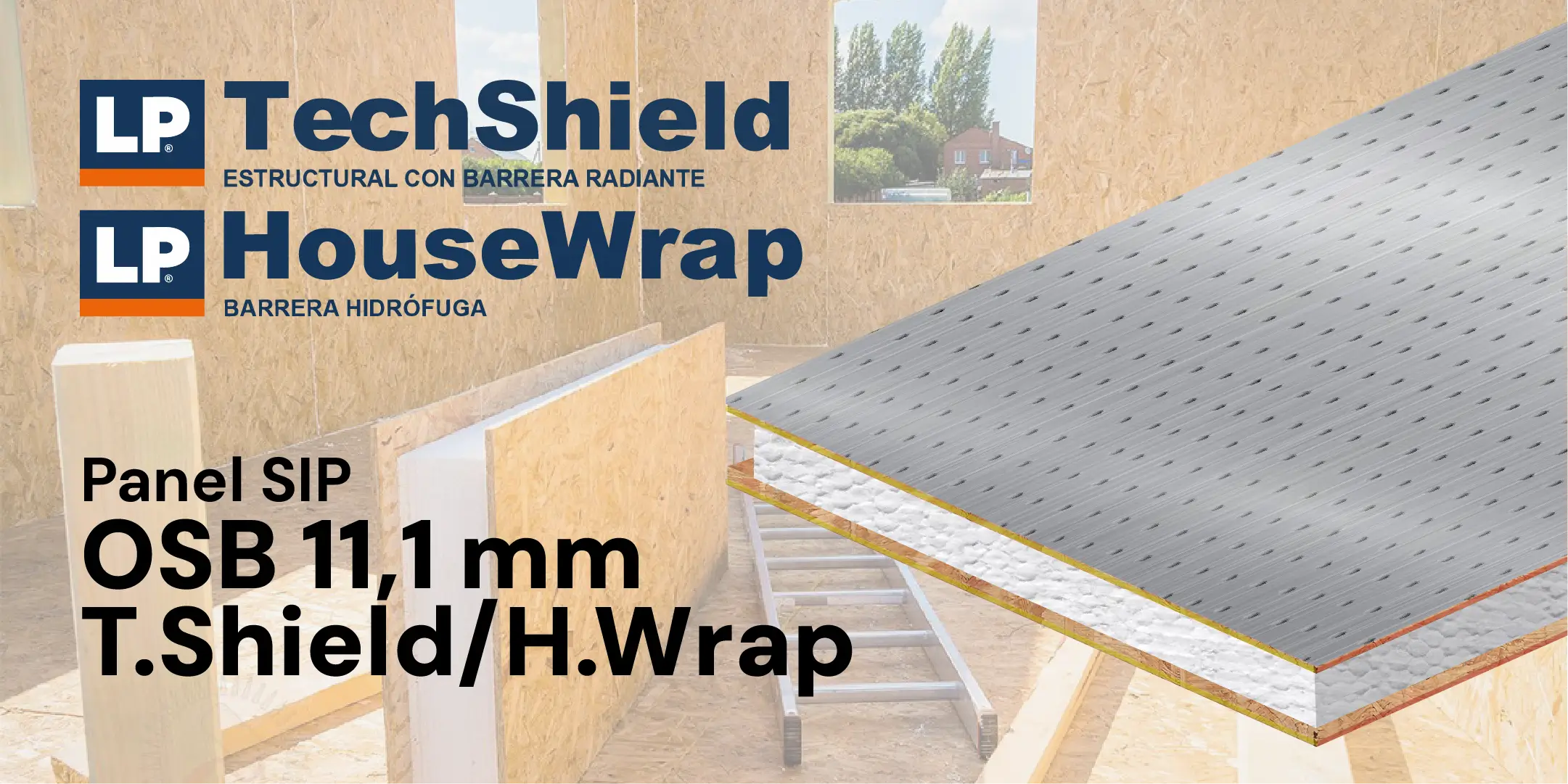 OSB Techshield/OSB HouseWrap - megapanel.cl