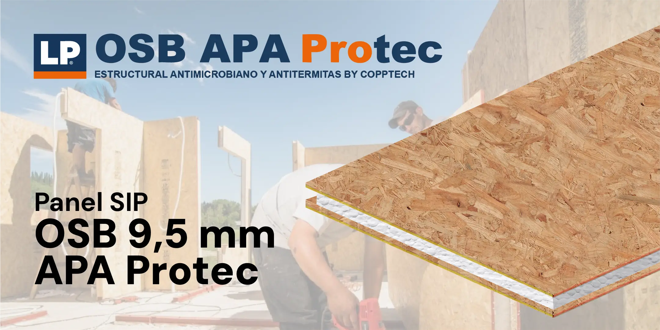 OSB LP 9.5mm - megapanel.cl